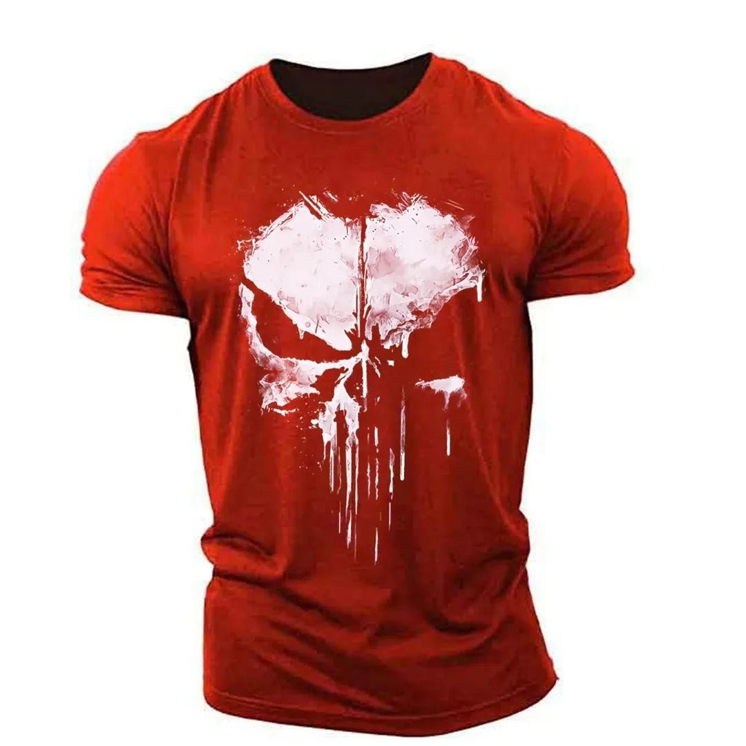 Punisher skull T-shirt – Gymfit